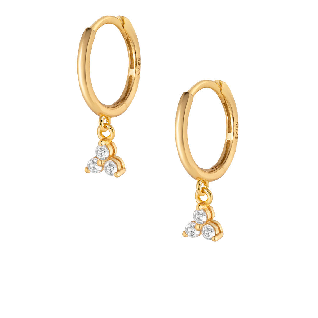 Trio Hoop Earrings – Lephoria
